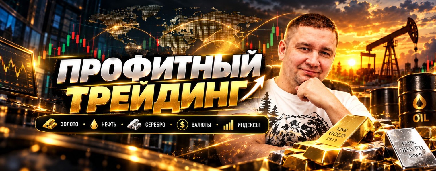 Трейдинг с Кожаевым Романом | Золото, нефть, фьючи
