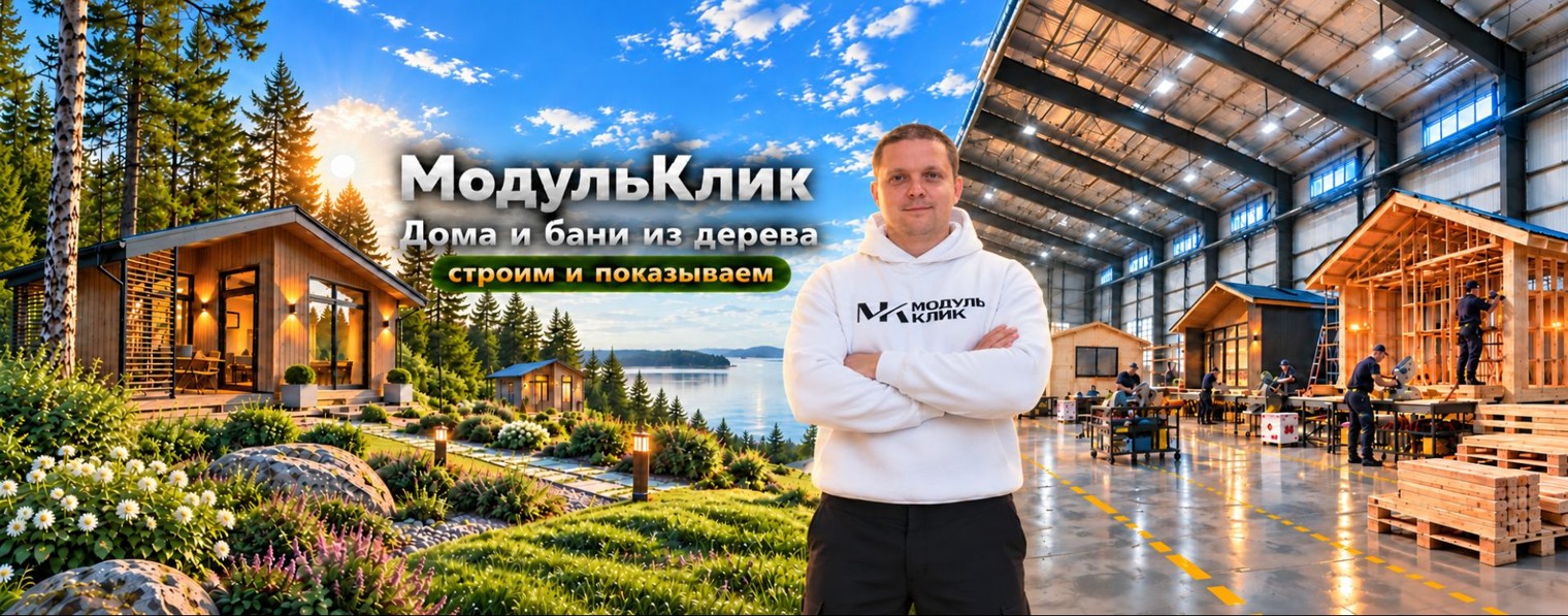МодульКлик | Дома и бани из дерева