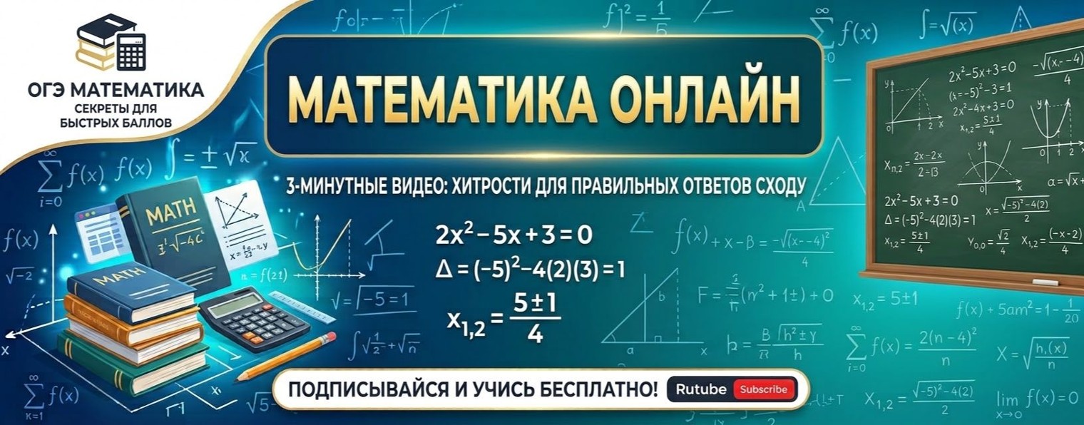 ОГЭ математика: секреты для быстрых баллов