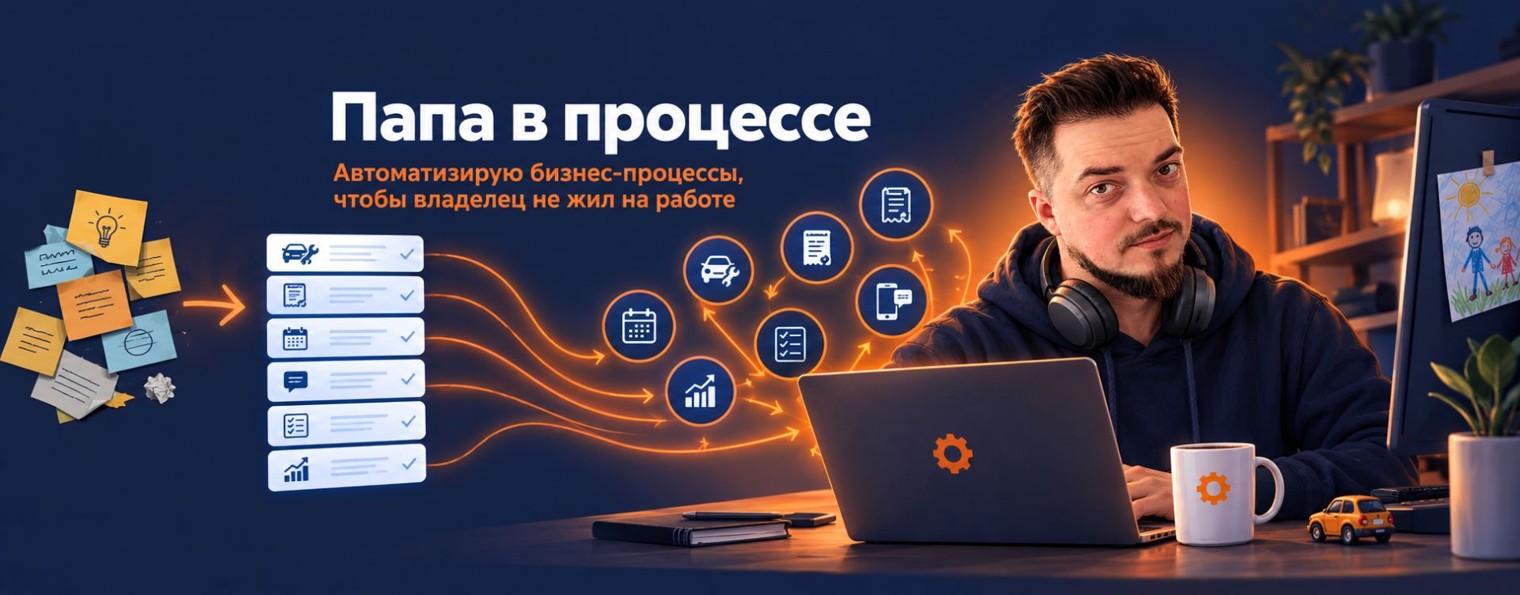 Папа в процессе