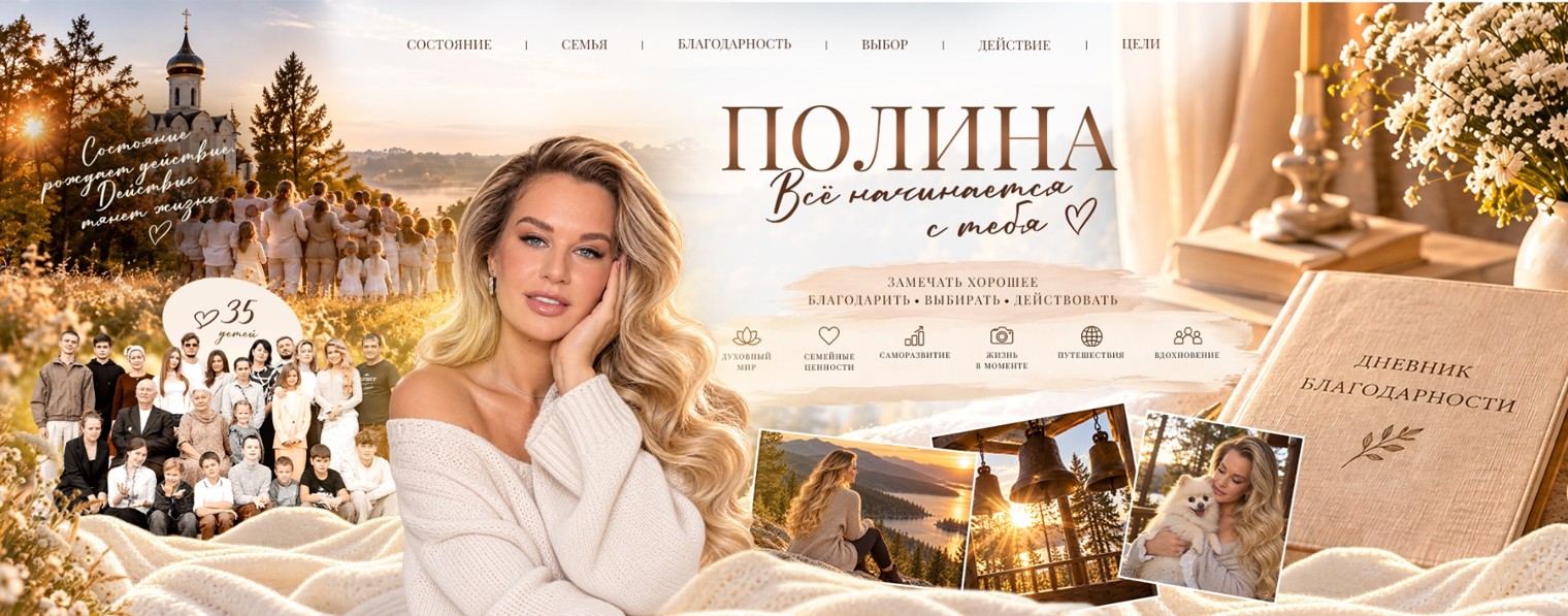 Полина Мордовина  | ЖИЗНЬ ИЗ БЛАГОДАРНОСТИ