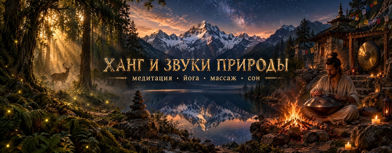 Ханг и хэндпан — музыка для йоги и медитации
