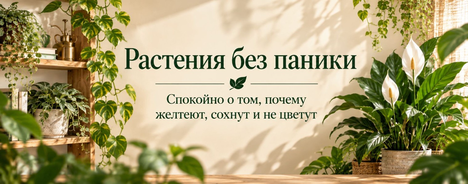 Растения без паники