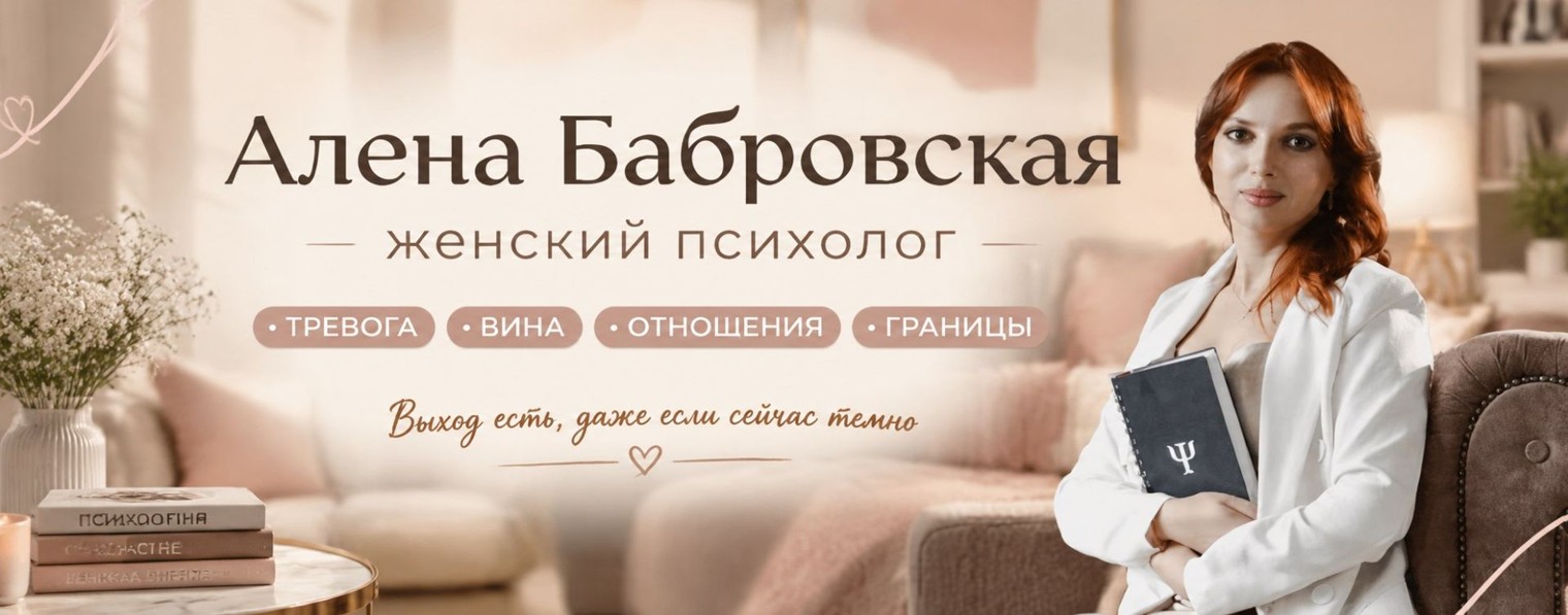 Алена Бабровская | Женский психолог