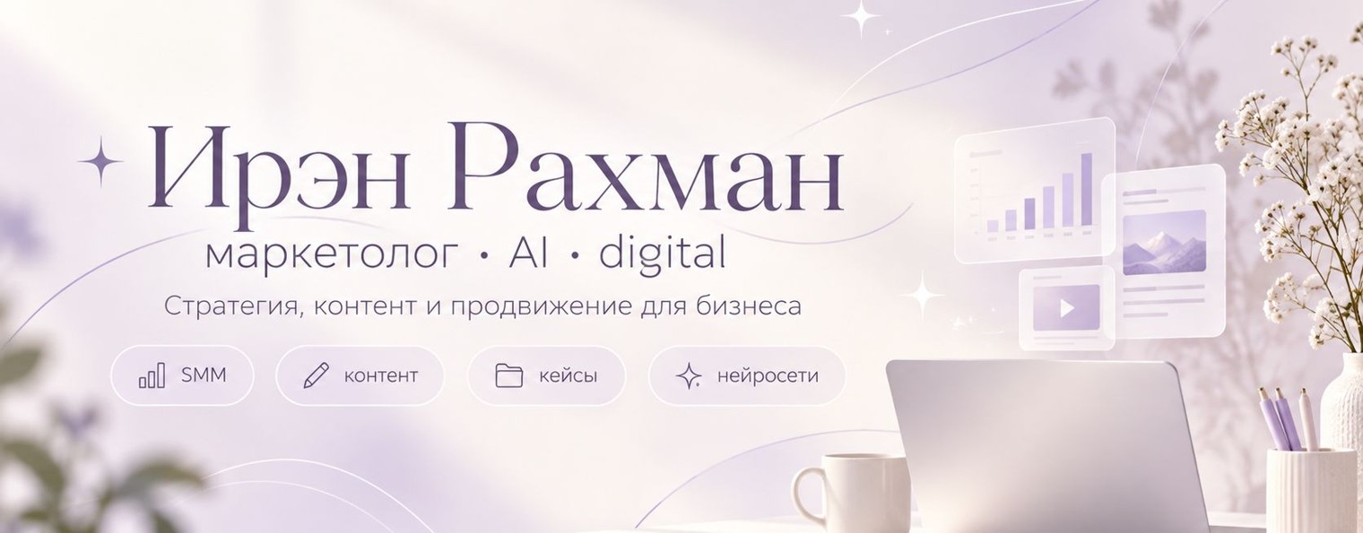 Ирэн Рахман | Digital, AI, маркетинг