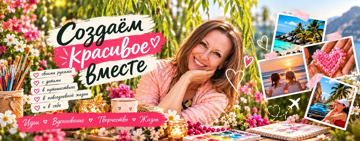 Создаём красивое вместе — отношения, детство, себя