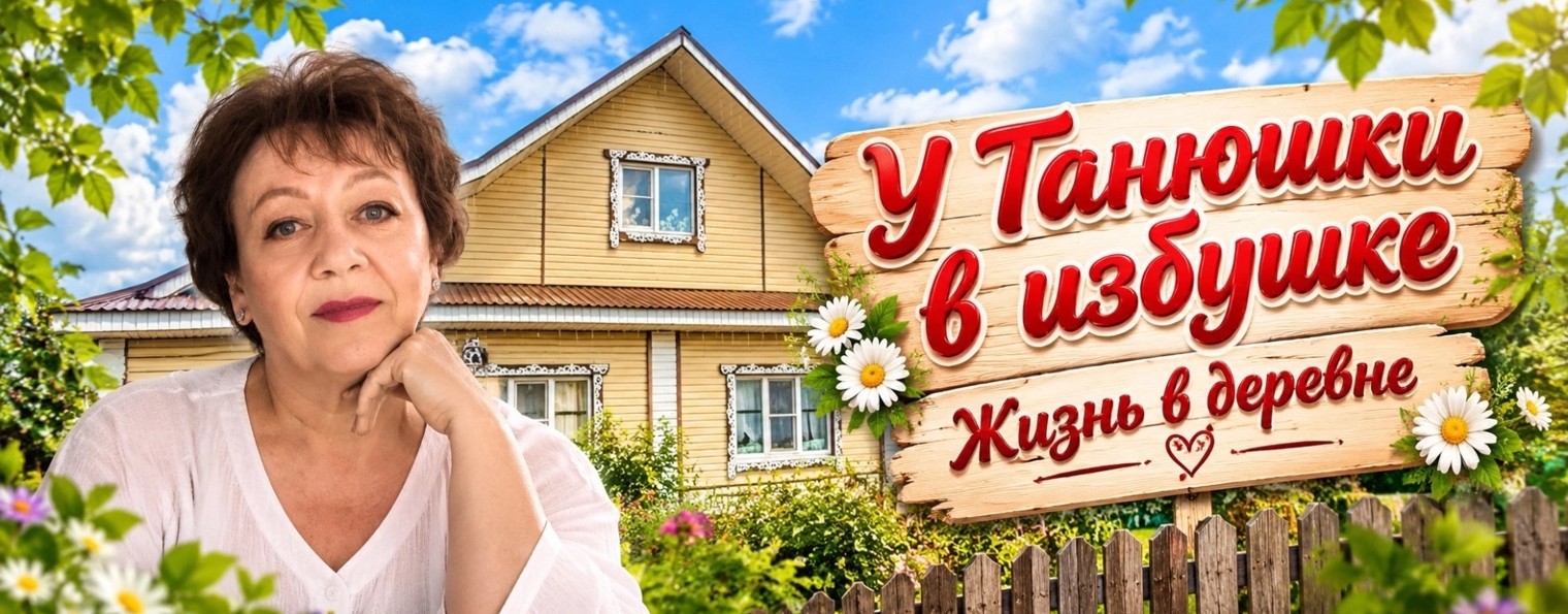 У Танюшки в избушке.