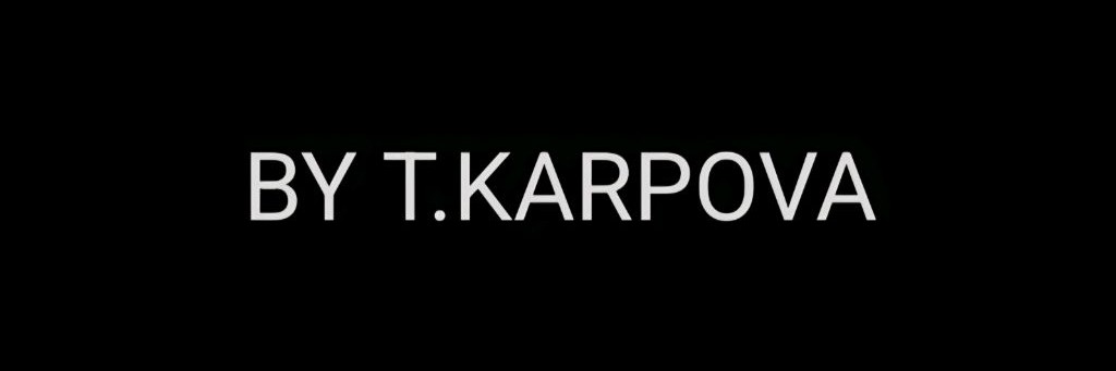 BY T.KARPOVA