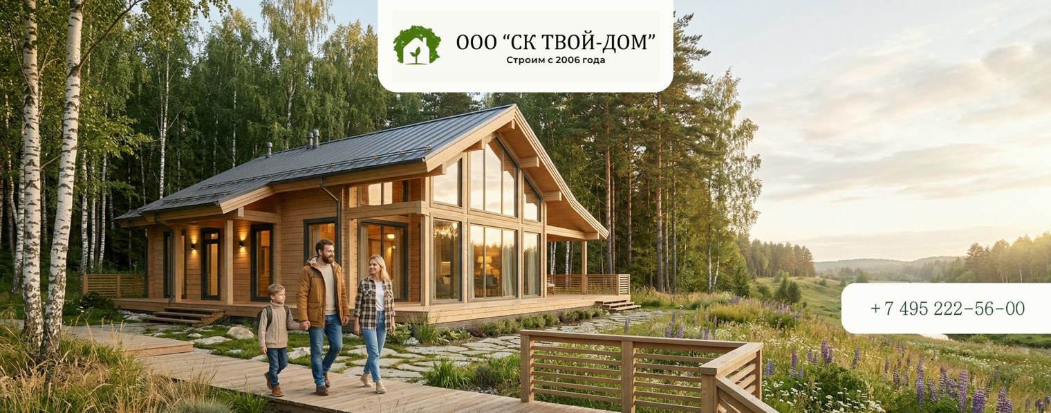 ООО "СК Твой-Дом" - строим дома мечты с 2006 года!