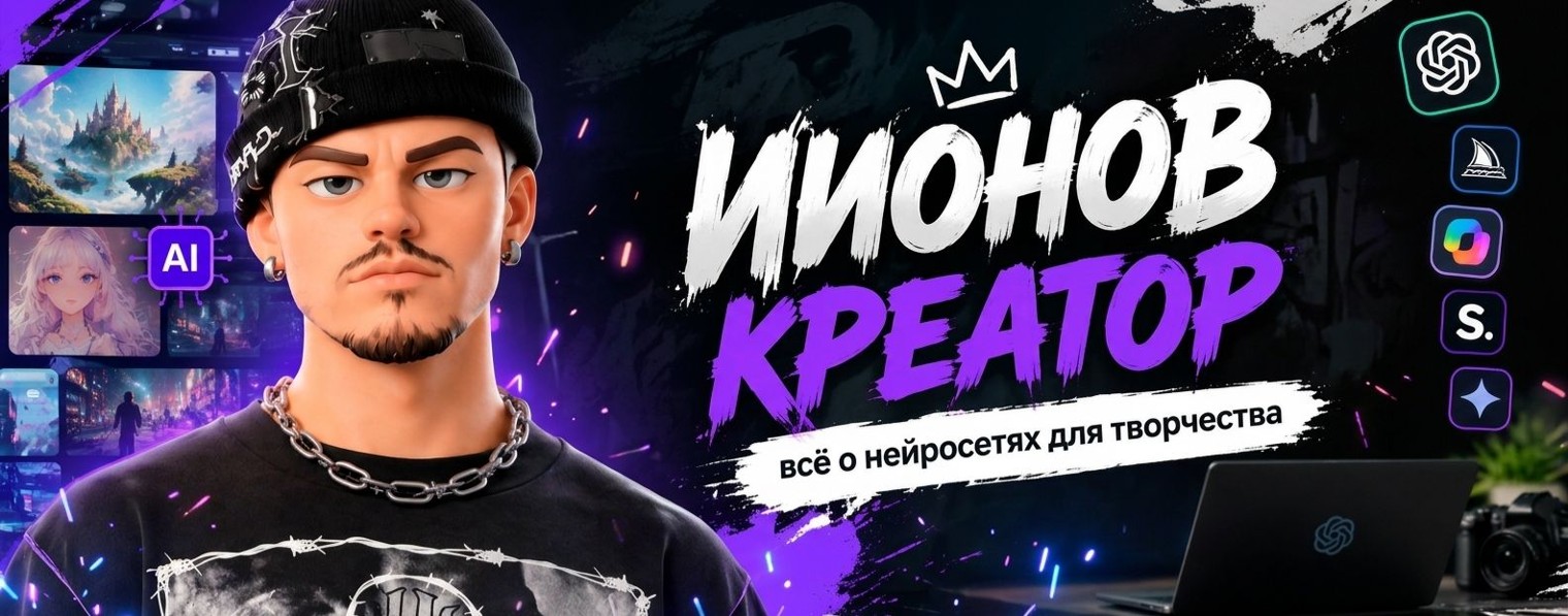 ИИОНОВ КРЕАТОР  - о нейросетях для творчества