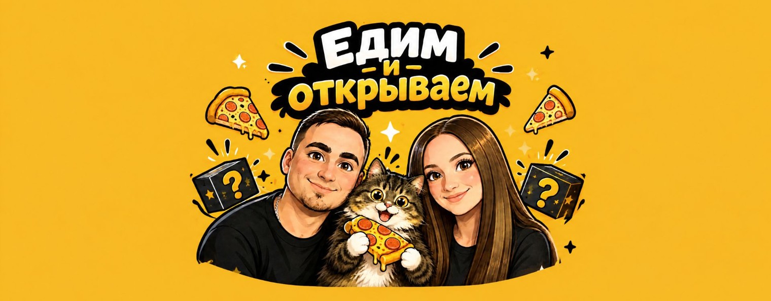 Едим и открываем