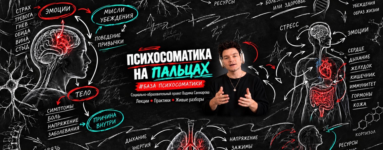 База психосоматики | Вадим Санжаров
