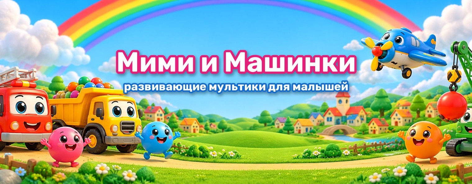 Мими и Машинки — мультики для малышей