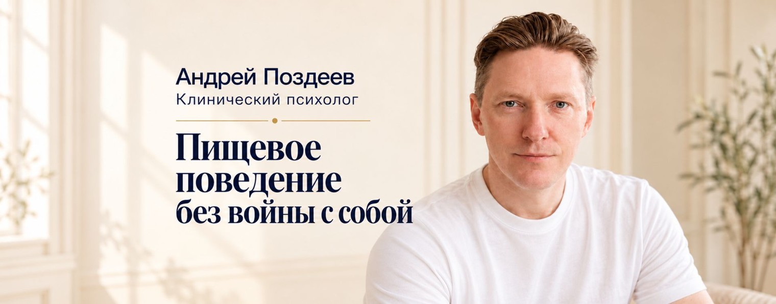Андрей Поздеев — пищевое поведение