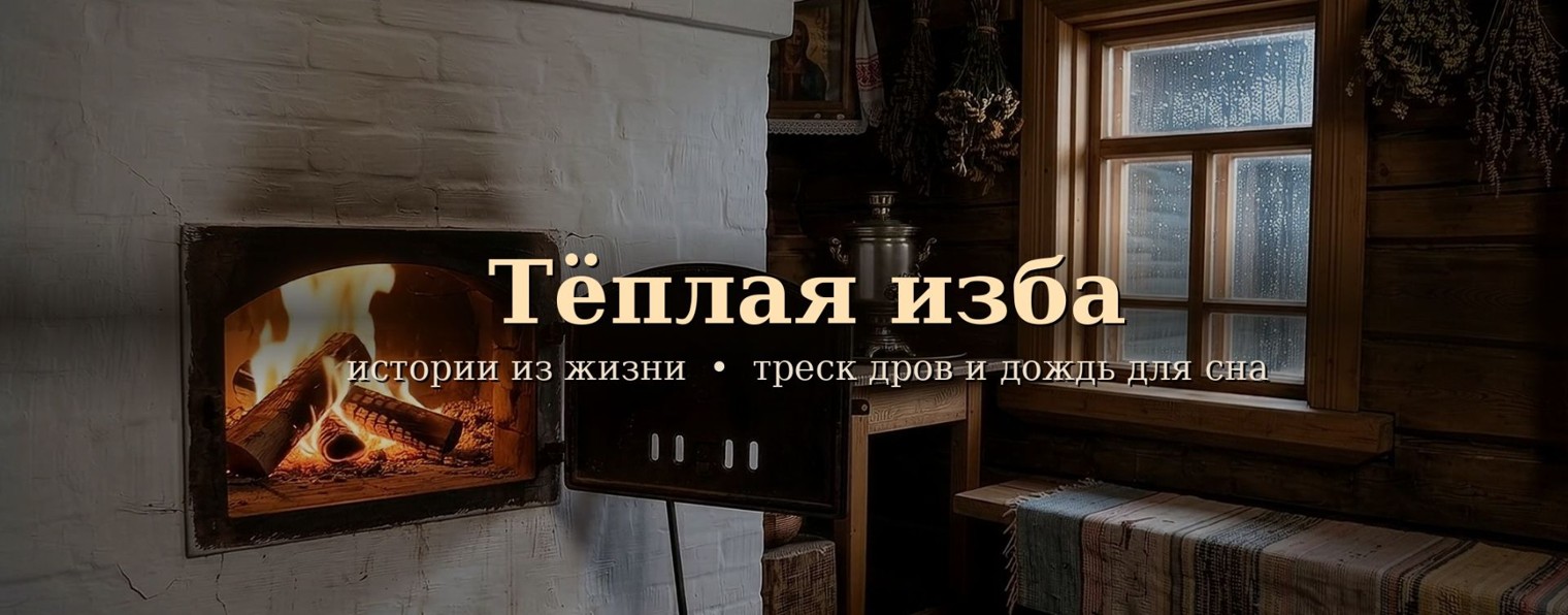 Тёплая изба | Истории и звуки для отдыха