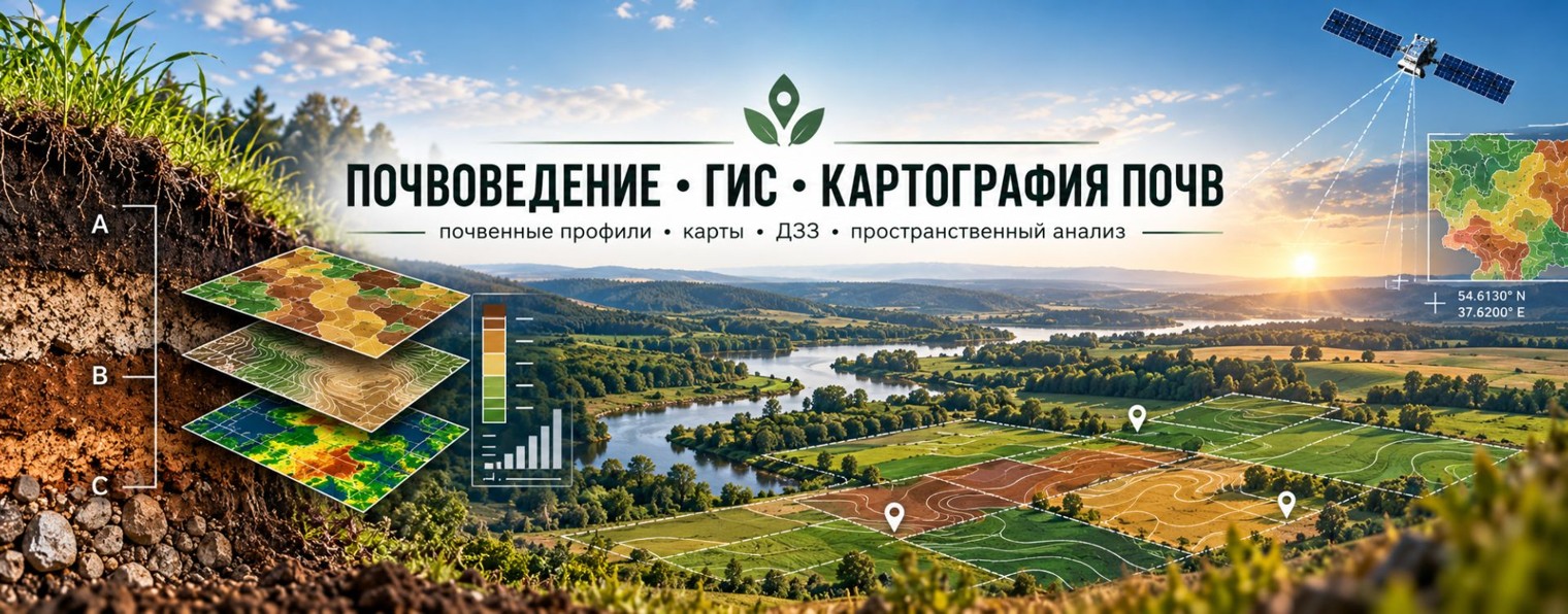 Почвоведение, ГИС и картография