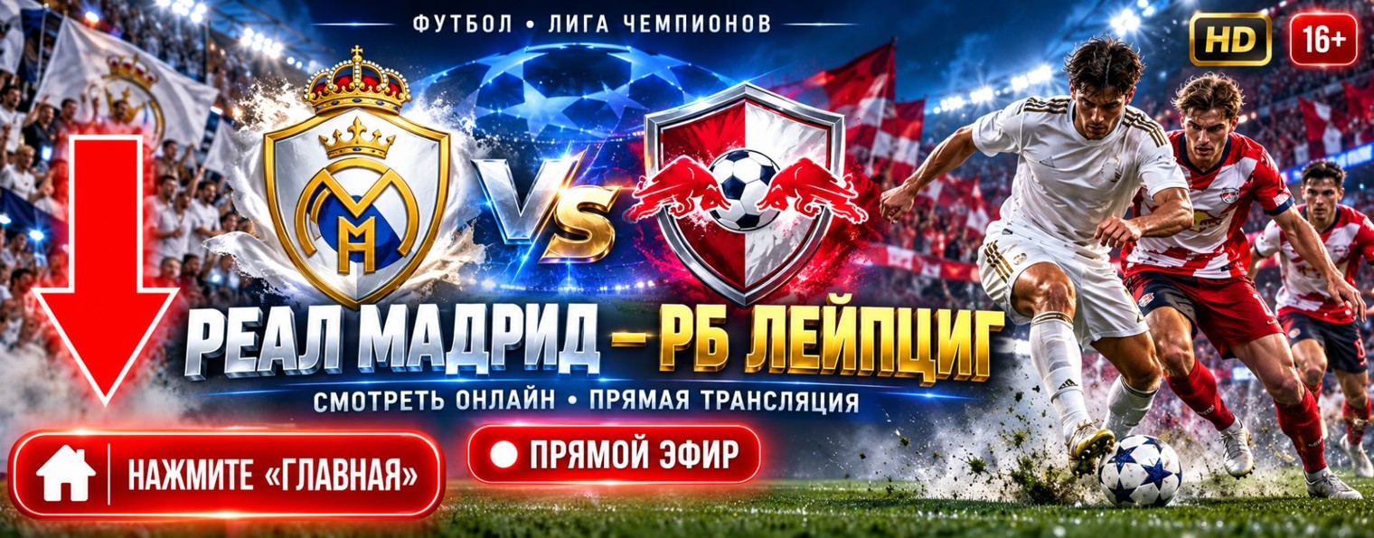 [ТРАНСЛЯЦИЯ==] Реал Мадрид — РБ Лейпциг 21.10.2026