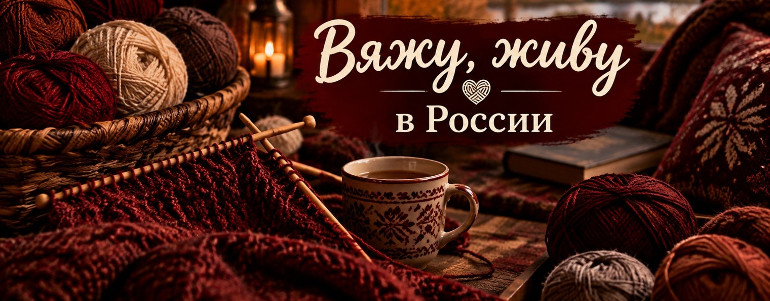 Вяжу, живу в России