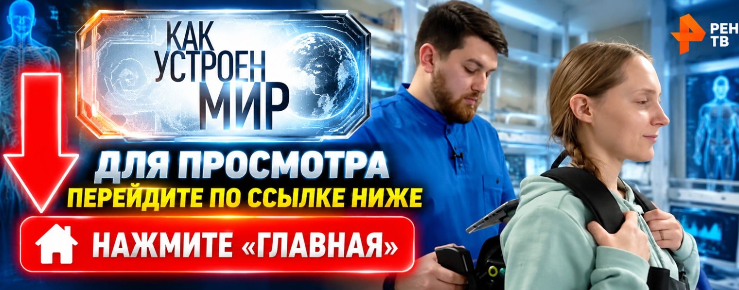 Как устроен мир Баженов 20.10.2026 выпуск {РЕН ТВ}