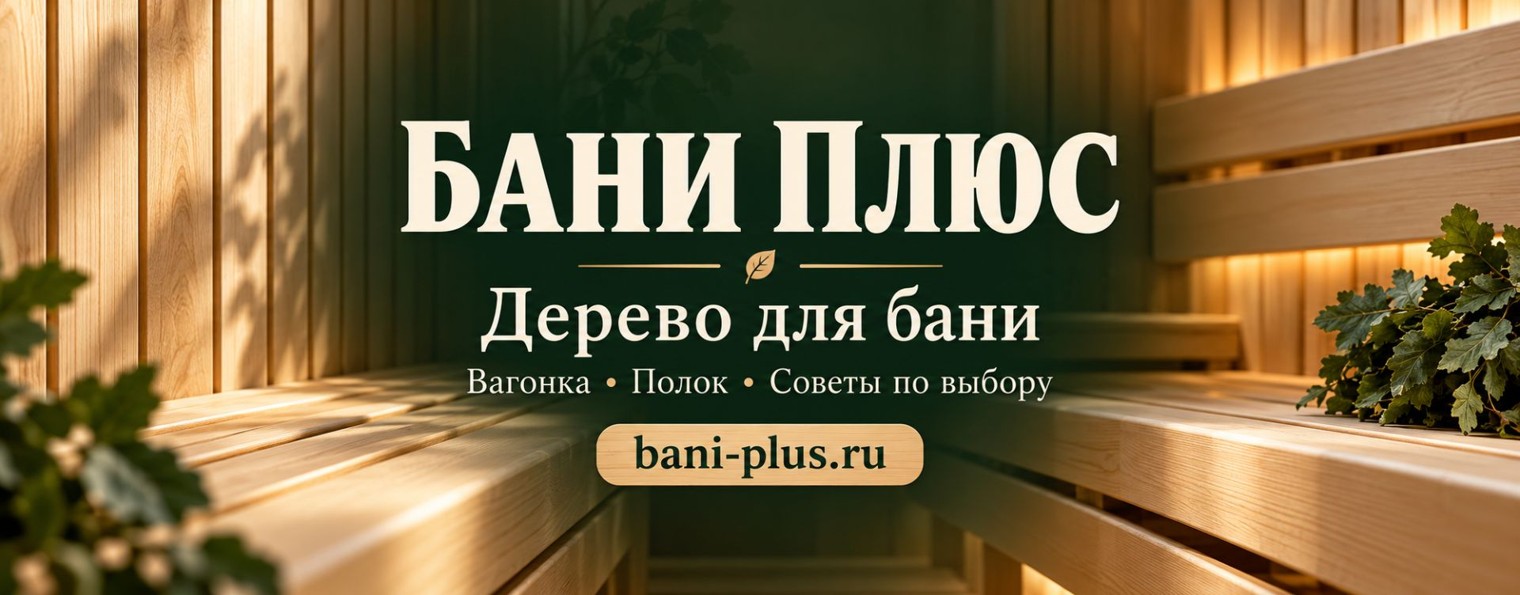 Бани Плюс | Дерево для бани
