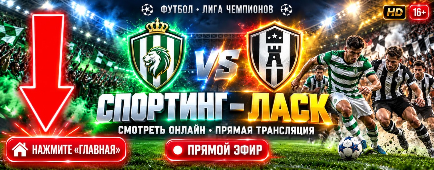 ~~[ТРАНСЛЯЦИЯ==] Спортинг — ЛАСК онлайн 21.10.2026