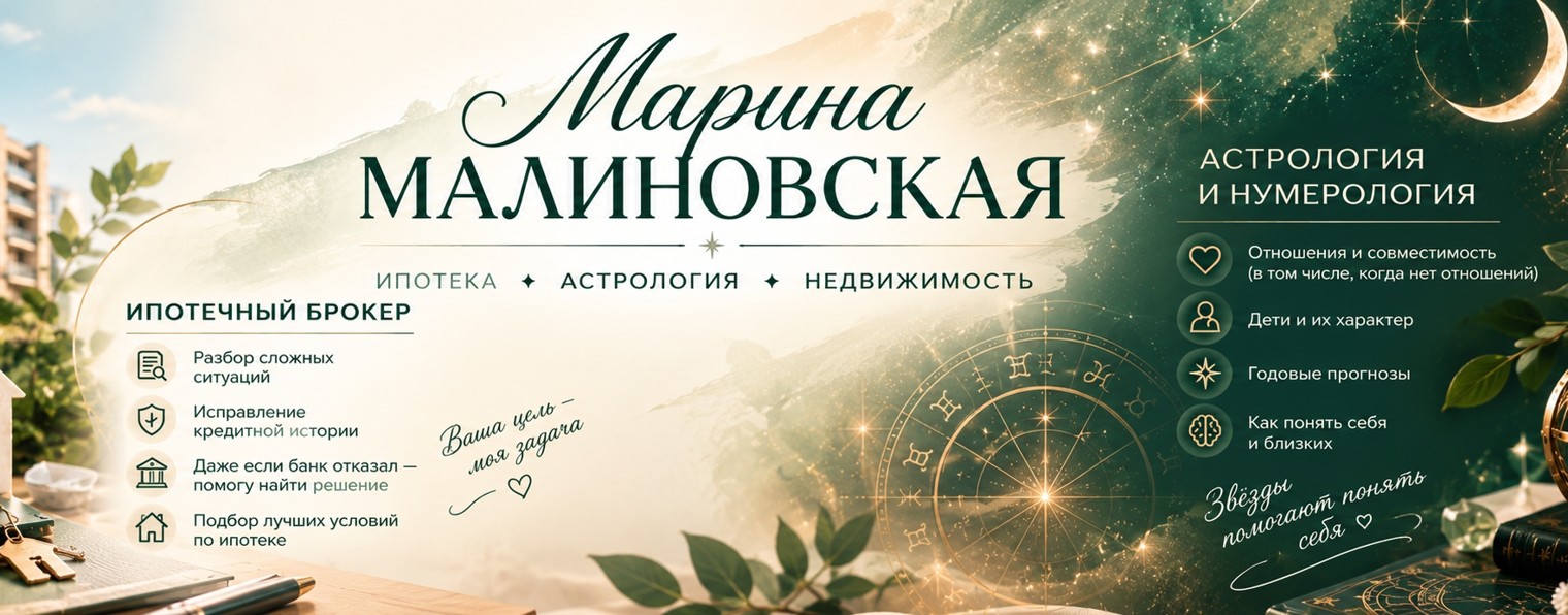 Марина Малиновская | Ипотека
