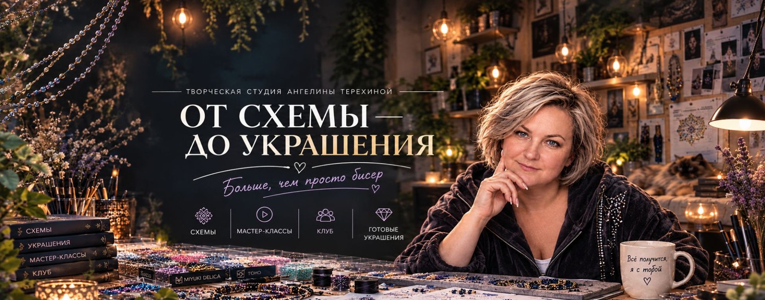 Украшения из бисера | Схемы | МК