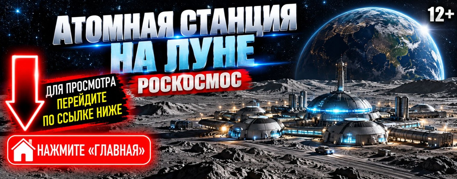 Роскосмос атомная станция на Луне ▶ Баканов (2036)