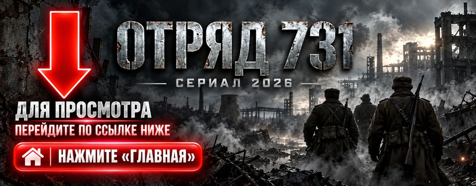 Отряд 731 — 1 серия онлайн ● сериал 2026 про СМЕРШ