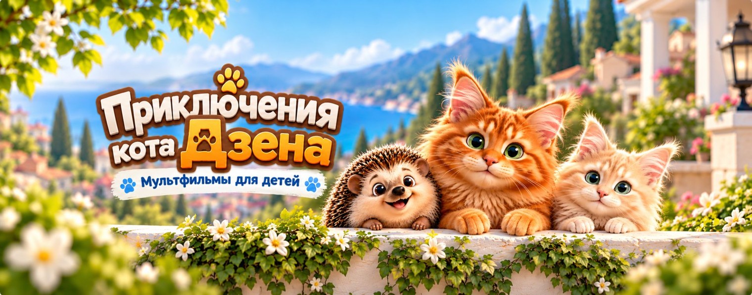 Приключения кота Дзена | Мультфильмы для детей