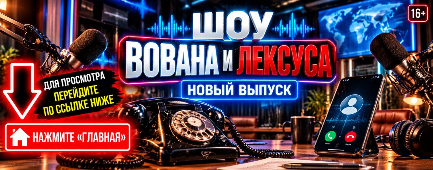 Шоу Вована и Лексуса 28.10.2026 новый выпуск (NEW)