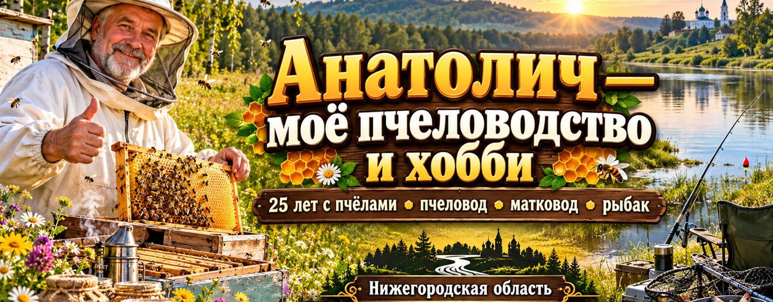 Анатолич - моё пчеловодство и хобби