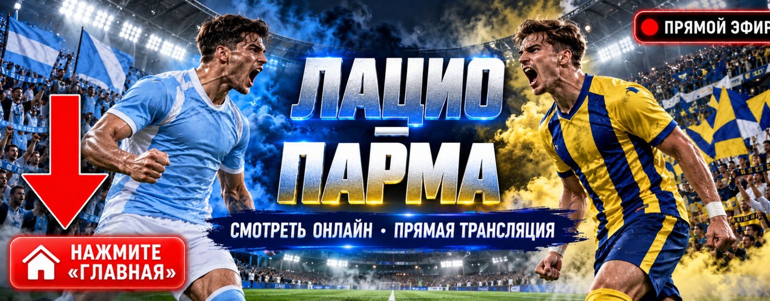 Лацио — Парма: прямая трансляция онлайн 24.10.2026