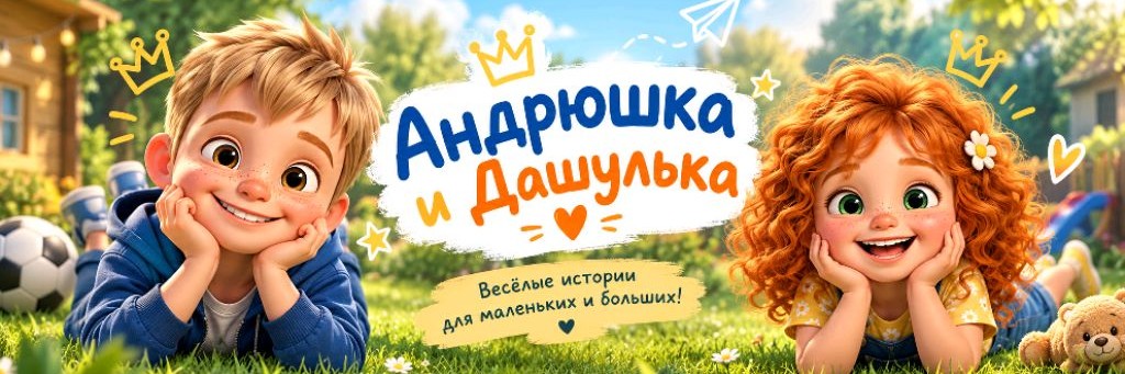 Андрюшка и Дашулька 🧡