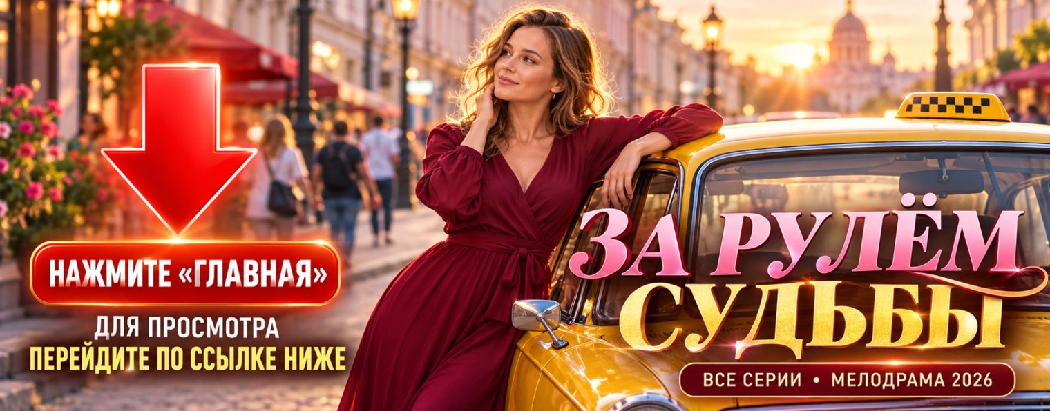 За рулем судьбы 1,2,3,4 серия мелодрама Домашний ★