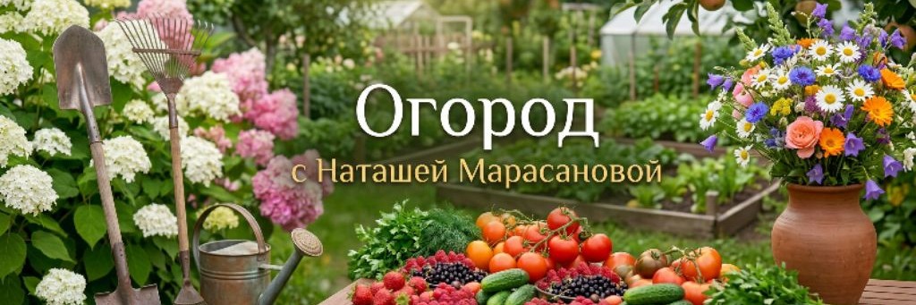 Огород С Наташей Марасановой