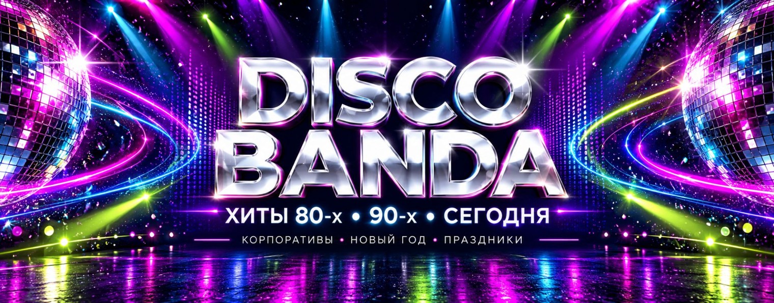 DISCO BANDA | Кавер-группа | Дискотека 80–90-х