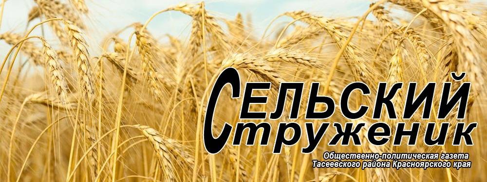 Газета "Сельский труженик" Тасеево