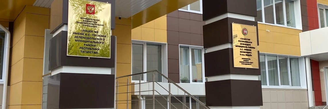МБОУ Лицей 9 им. А. С. Пушкина ЗМР РТ