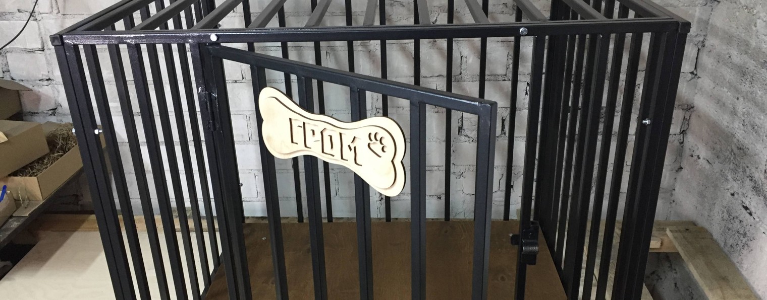 Усиленные клетки для собак