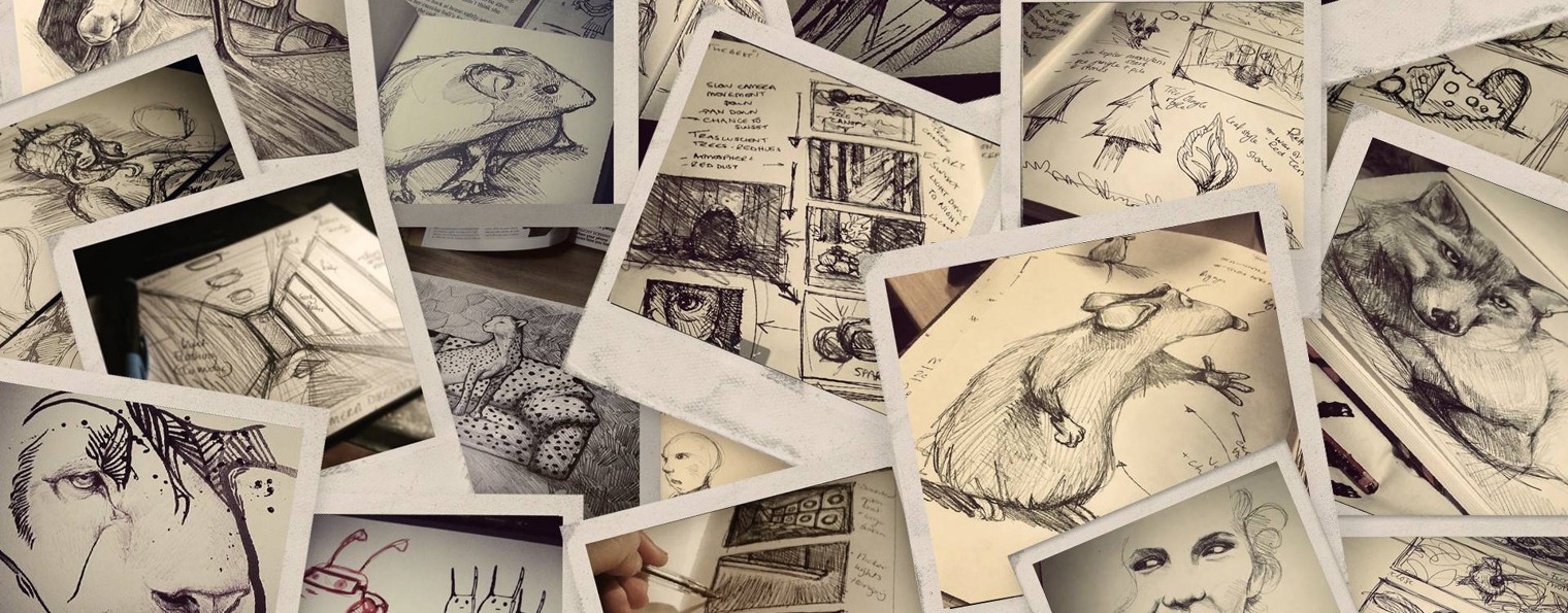 Скетчинг - зарисовки эскизов