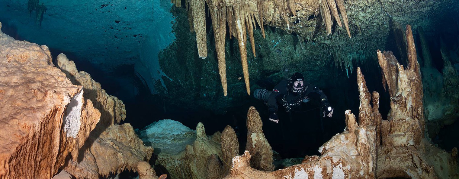 Дайвинг в сенотах Мексики