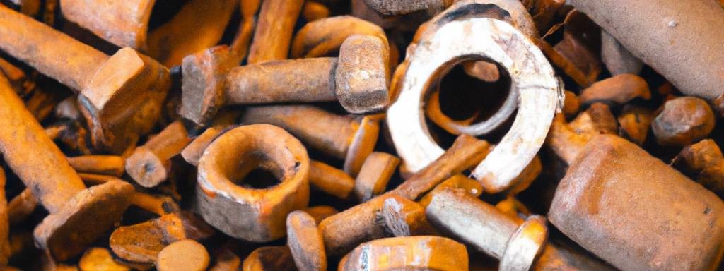 Ведро с гайками