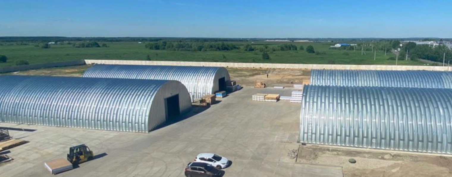 Завод арочных разборных ангаров - "ANGAR.RU"