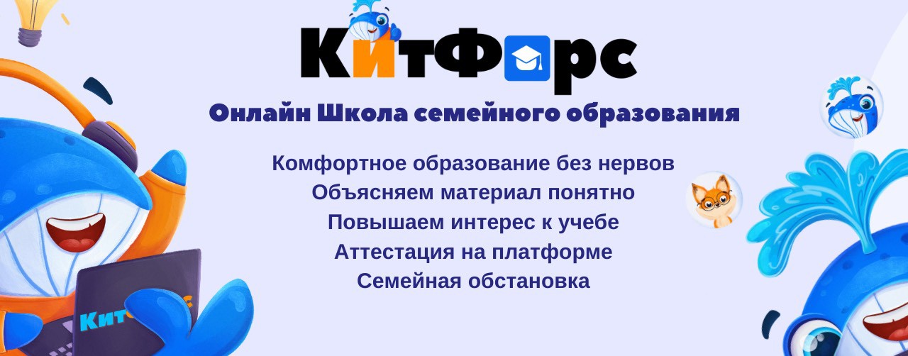 КитФорс - онлайн школа с 1-11 класс