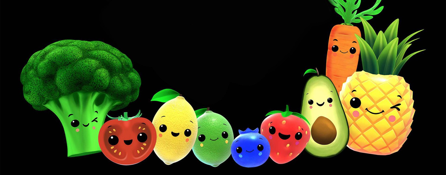 Baby Fruit Dancing - Танцующие фрукты для детей