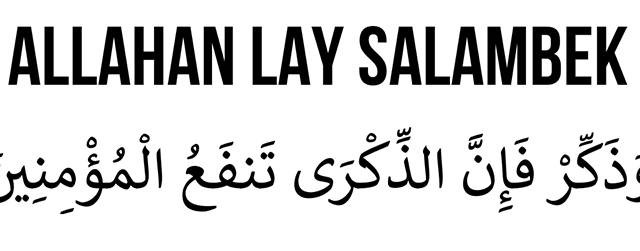 ALLAHAN LAY SALAMBEK OFFICIAL