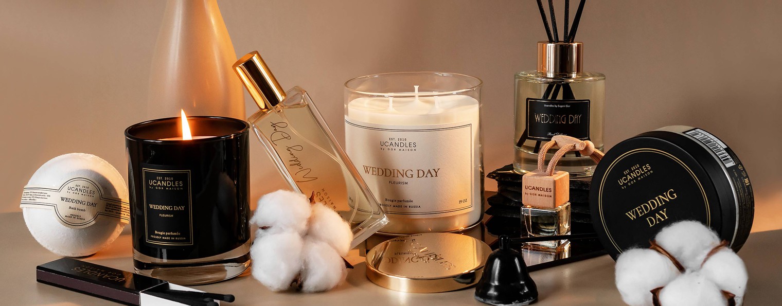 Ucandles by Gor Maison. Ароматы для дома