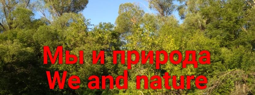 МЫ И ПРИРОДА