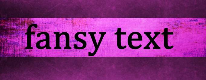 𝕗𝕒𝕟𝕔𝕪 𝕥𝕖𝕩𝕥